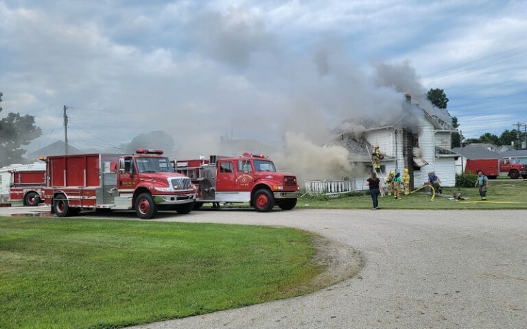 House fire leaves three injured in Champaign County – Peak of Ohio