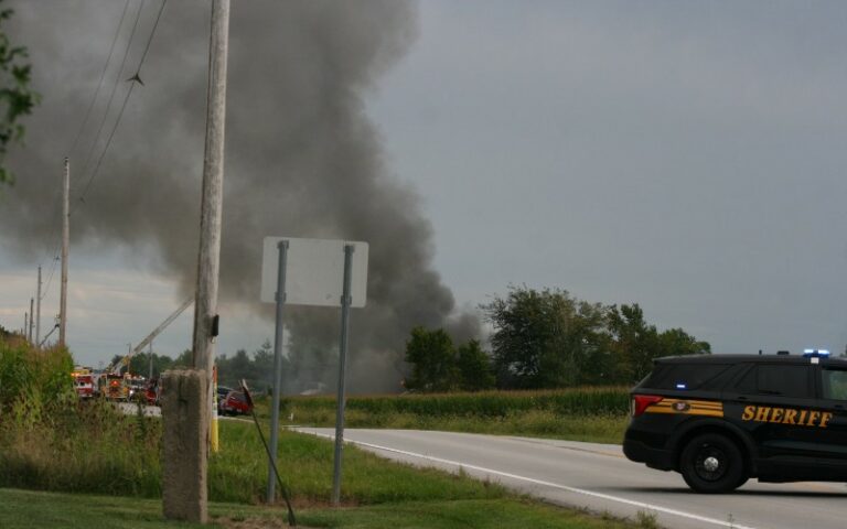 Large barn fire reported Saturday afternoon – Peak of Ohio
