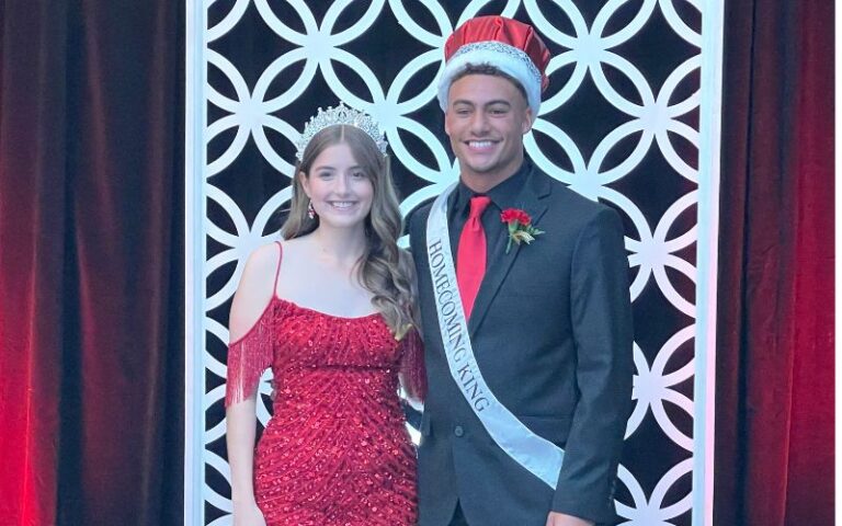 Costin, Scott crowned at BHS Homecoming – Peak of Ohio
