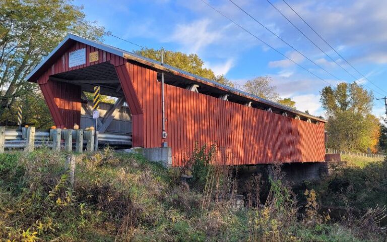 Logan County Spotlight: Bickham Covered Bridge – Peak of Ohio