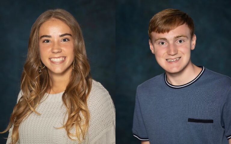 Siefring and Smith named Benjamin Logan January Seniors of the Month ...