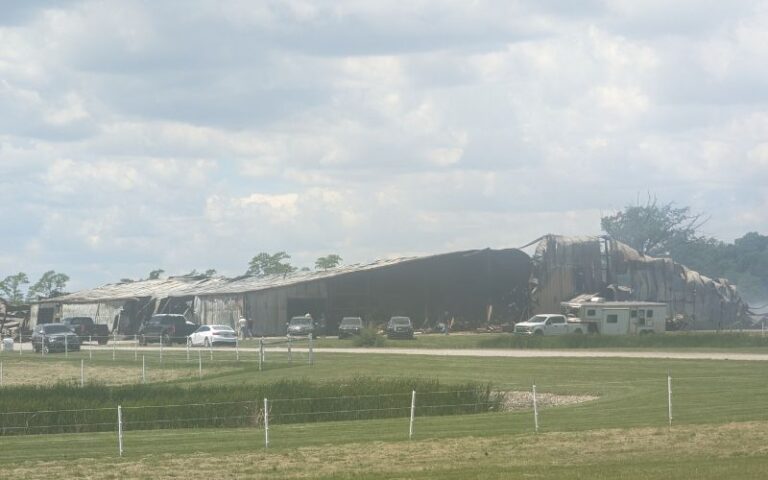 UPDATE: Belle Center Barn Fire – Peak of Ohio